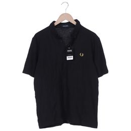 Fred Perry Herren Poloshirt, schwarz, Gr. 54