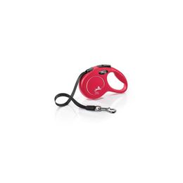 Flexi New CLASSIC XS Tape Leash 3m 12kg Red