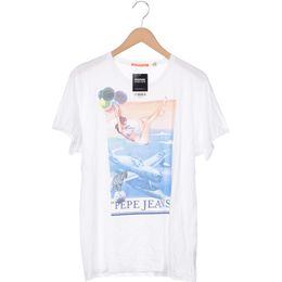 Pepe Jeans Herren T-Shirt, weiß, Gr. 52