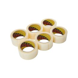 3M Scotch 371 Box Sealing Tape 6-Pack