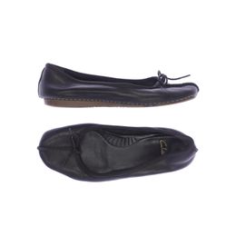 Clarks Damen Ballerinas, schwarz, Gr. 5