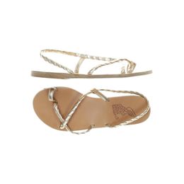 Ancient Greek Sandals Damen Sandale, gold, Gr. 39