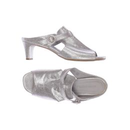 Gerry Weber Damen Sandale, silber, Gr. 40