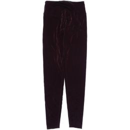 Oysho Damen Stoffhose, bordeaux, Gr. 0