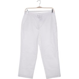 LANDS' END Lands End Damen Stoffhose, weiß, Gr. 42