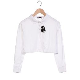 Zara Damen Poloshirt, weiß, Gr. 36