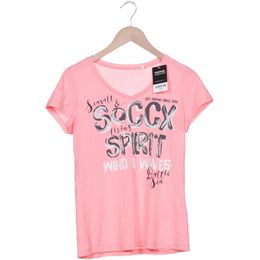 SOCCX Damen T-Shirt, pink, Gr. 38