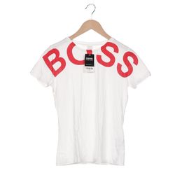 BOSS by Hugo BOSS Damen T-Shirt, weiß, Gr. 36