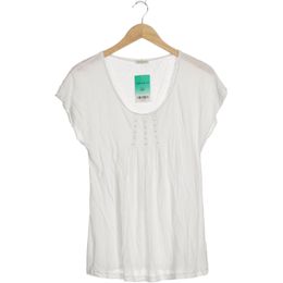 Massimo Dutti Damen T-Shirt, weiß, Gr. 36