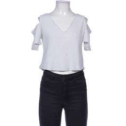 Mango Damen T-Shirt, weiß, Gr. 36