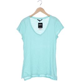 Tommy Hilfiger Damen T-Shirt, türkis, Gr. 42