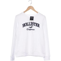 Hollister Damen Sweatshirt, weiß, Gr. 36