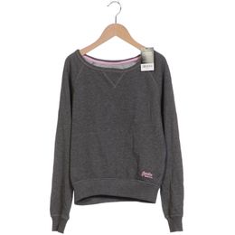 Superdry Damen Sweatshirt, grau, Gr. 36