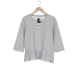 Tom Tailor Denim Damen Sweatshirt, grau, Gr. 42