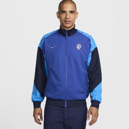 FC Chelsea Strike Nike Dri-FIT Fußball-Hymnenjacke (Herren) - Blau