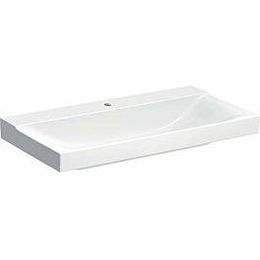 Geberit Xeno² Waschtisch 500531011 90x48cm, weiß, KeraTect, 1 Hahnloch