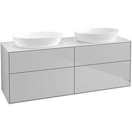 Villeroy & Boch Villeroy und Boch Finion Waschtischunterschrank GA8100GJ 160x60,3cm, Emotion, Abdeckplatte white matt, Light grey matt