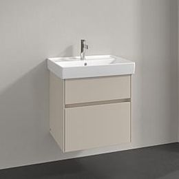 Villeroy & Boch Villeroy und Boch Collaro Waschtischunterschrank C00800VN 55,4x54,6x44,4cm, Waschbecken mittig, cashmere grey