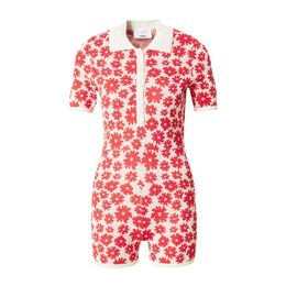 florence by mills exclusive for ABOUT YOU Jumpsuit 'Happy Hour' Damen Gr&ouml;&szlig;e XL beige / rot