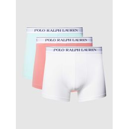 Polo Ralph Lauren Underwear Trunks mit Label-Detail Modell 'CLASSIC' im 3er-Pack