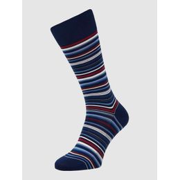 Falke Socken mit Streifenmuster Modell 'MICROBLOCK SOCK'