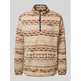 Columbia Sweatshirt mit Stehkragen Modell 'RUGGED RIDGE'