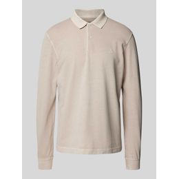 Marc O'Polo Regular Fit Poloshirt mit Label-Stitching