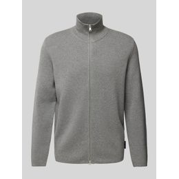 Marc O'Polo Regular Fit Strickjacke aus reiner Bio-Baumwolle