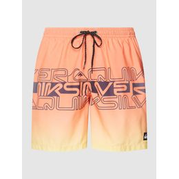 Quiksilver Badehose mit Label-Print