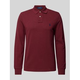 Polo Ralph Lauren Custom Slim Fit Poloshirt mit Label-Stitching