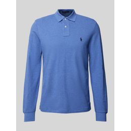 Polo Ralph Lauren Custom Slim Fit Poloshirt mit Label-Stitching