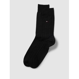 Tommy Hilfiger Socken mit Logo-Stitching im 2er-Pack