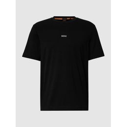 BOSS Orange T-Shirt mit Label-Print