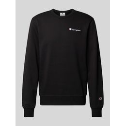 Champion Sweatshirt mit Label-Stitchings