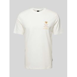 Only & Sons Slim Fit T-Shirt mit Motiv-Print Modell 'BASIC'