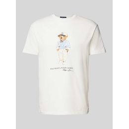 Polo Ralph Lauren T-Shirt mit Label-Print