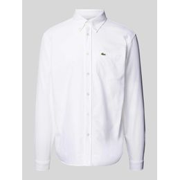 Lacoste Regular Fit Freizeithemd mit Logo-Patch