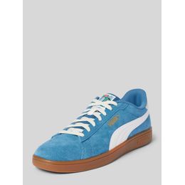 Puma Ledersneaker mit Label-Details Modell 'Smash 3.0'