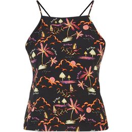 Just Rhyse Top 'Waikiki' female Black size XXL