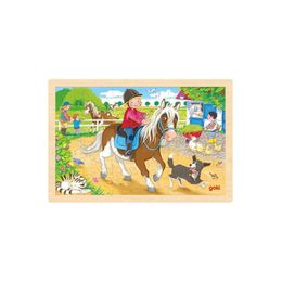 goki Pony Farm 24 pcs Holz