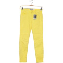 Jacob Cohen Damen Jeans, gelb, Gr. 28