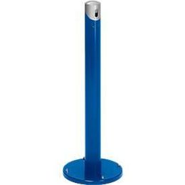 Var Ascher-Standsäule SG 105R, rund, enzianblau