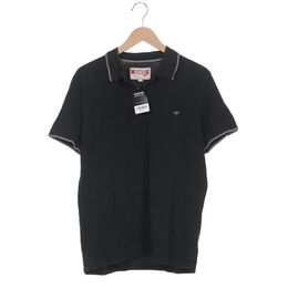 Mustang Herren Poloshirt, schwarz, Gr. 52