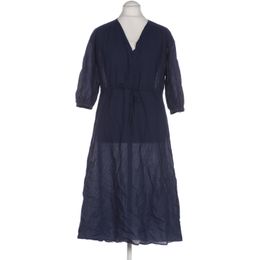 hessnatur Damen Kleid, marineblau, Gr. 38