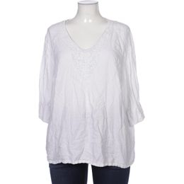 Ulla Popken Damen Bluse, weiß, Gr. 50