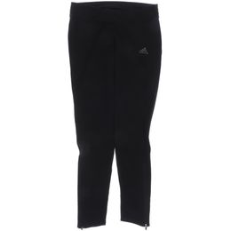 Adidas Damen Stoffhose, schwarz, Gr. 0