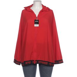 Ulla Popken Damen Kapuzenpullover, rot, Gr. 50