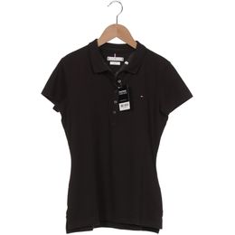 Tommy Hilfiger Damen Poloshirt, schwarz, Gr. 38