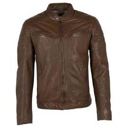 Lederjacke Mauritius Gr. S, braun (cognac) Herren Jacken