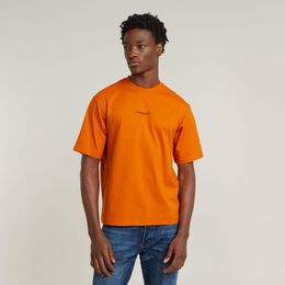 G-Star Raw Center Chest Boxy T-Shirt - Orange - Herren